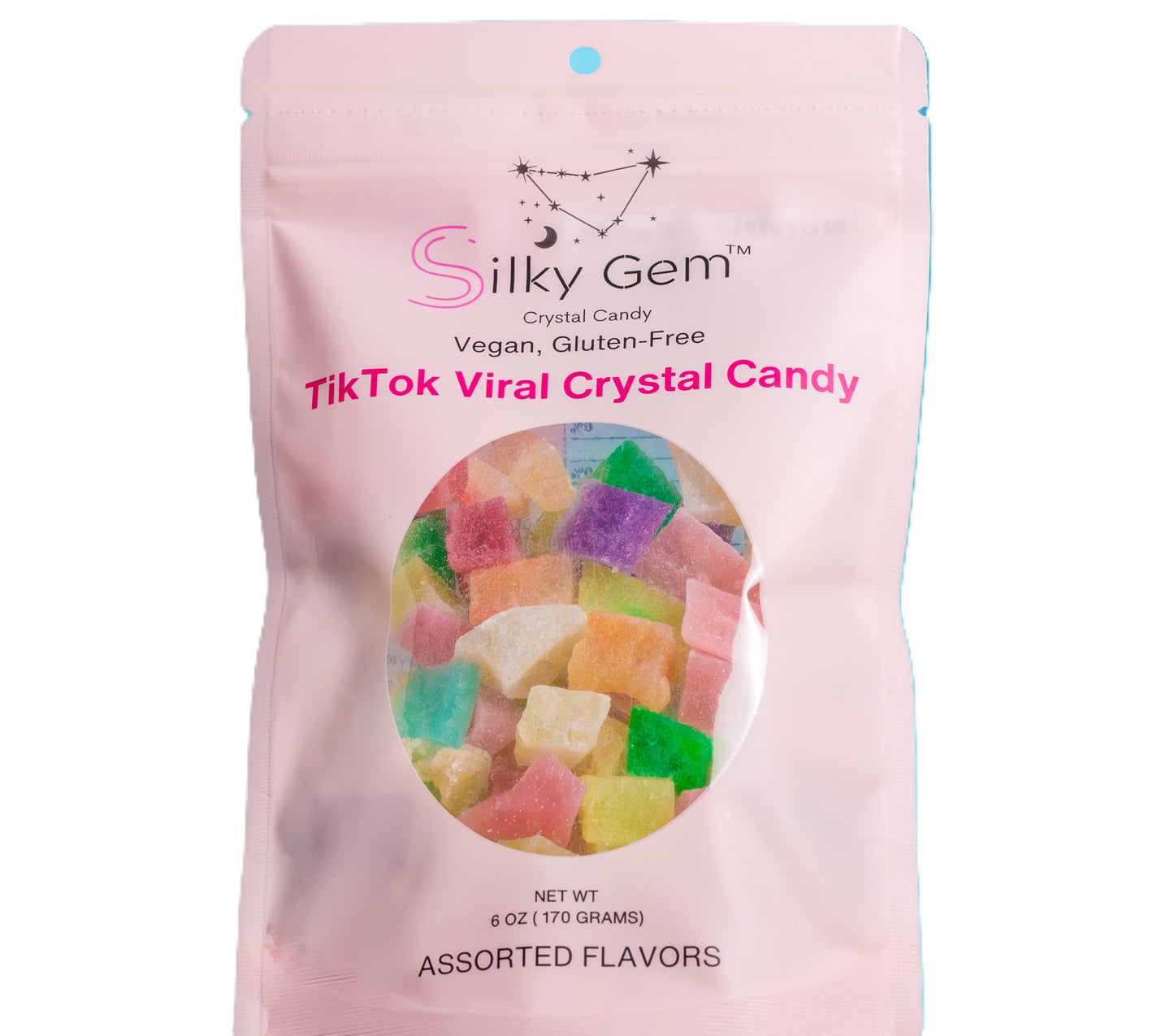 Silky Gem Crystal Candy Snack Bites 6oz 12ct – Grandpa Joe's