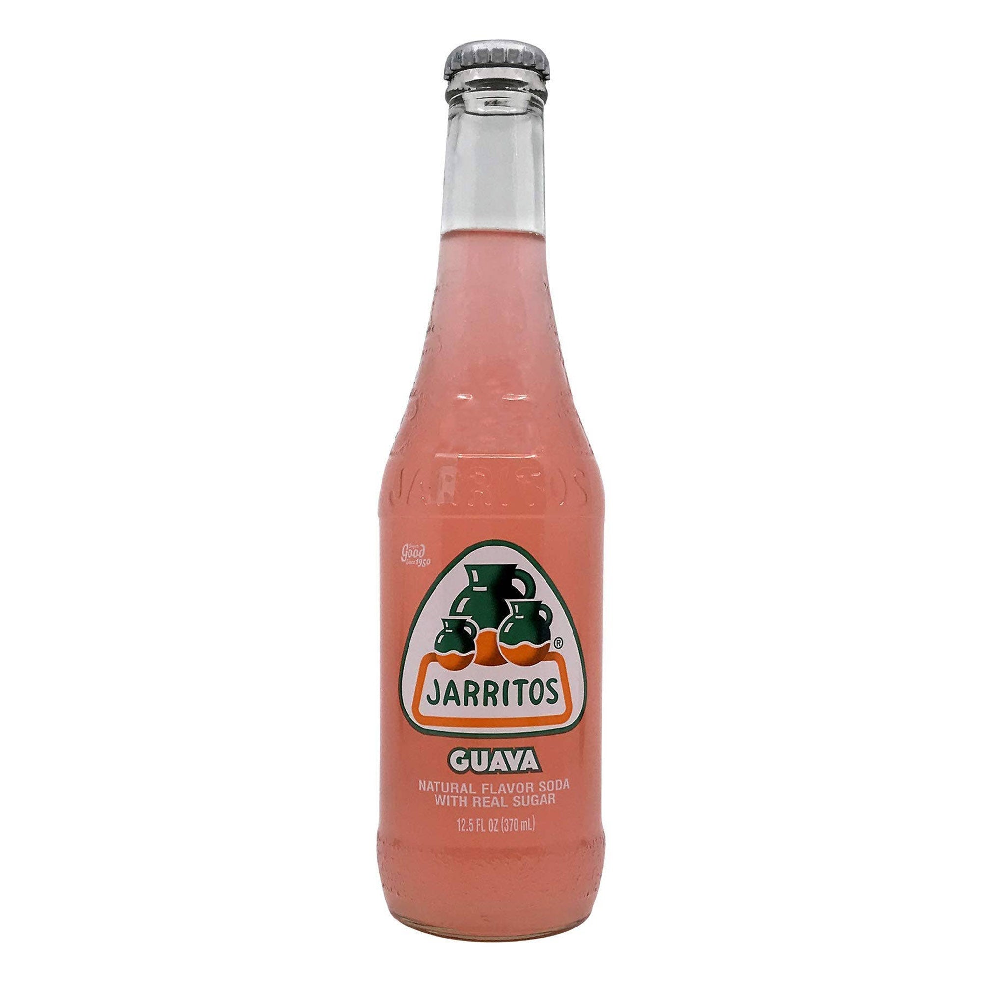 Jarritos Guava Soda 12 5oz Glass Bottle 24ct Grandpa Joes