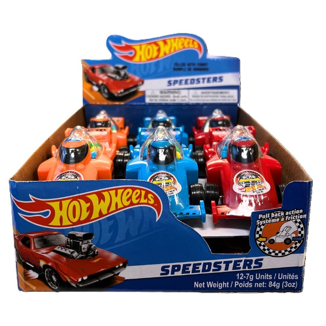 Hot Wheels Pull-Back Speedsters Candy Racer, 12ct – Grandpa Joe's