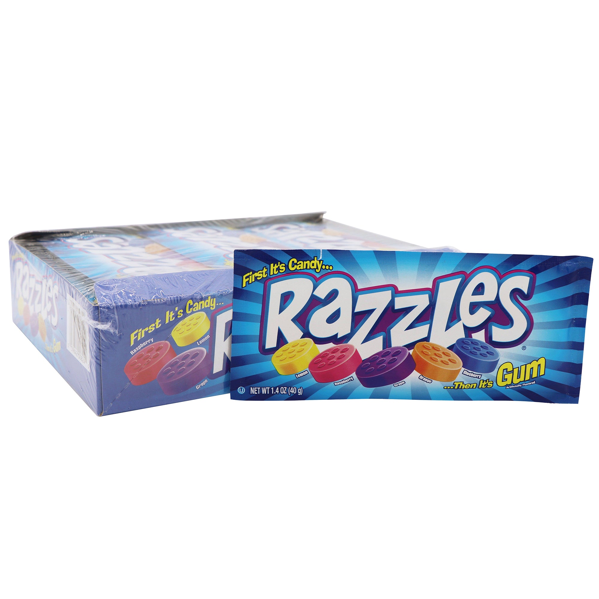 Razzles Candy Plain, 24ct – Grandpa Joe's